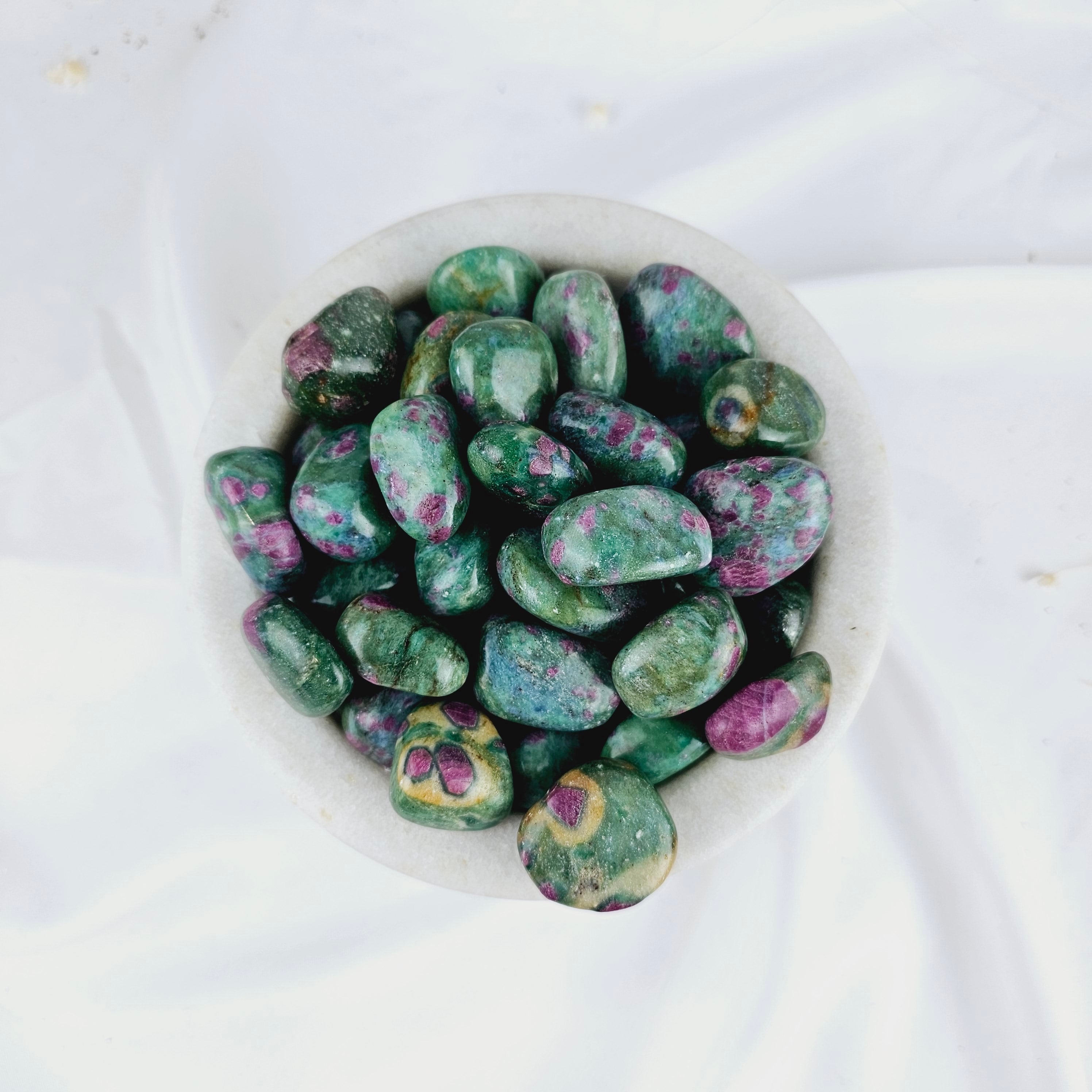Ruby Fuchsite Tumbled Stone #2 – Pure Lightness