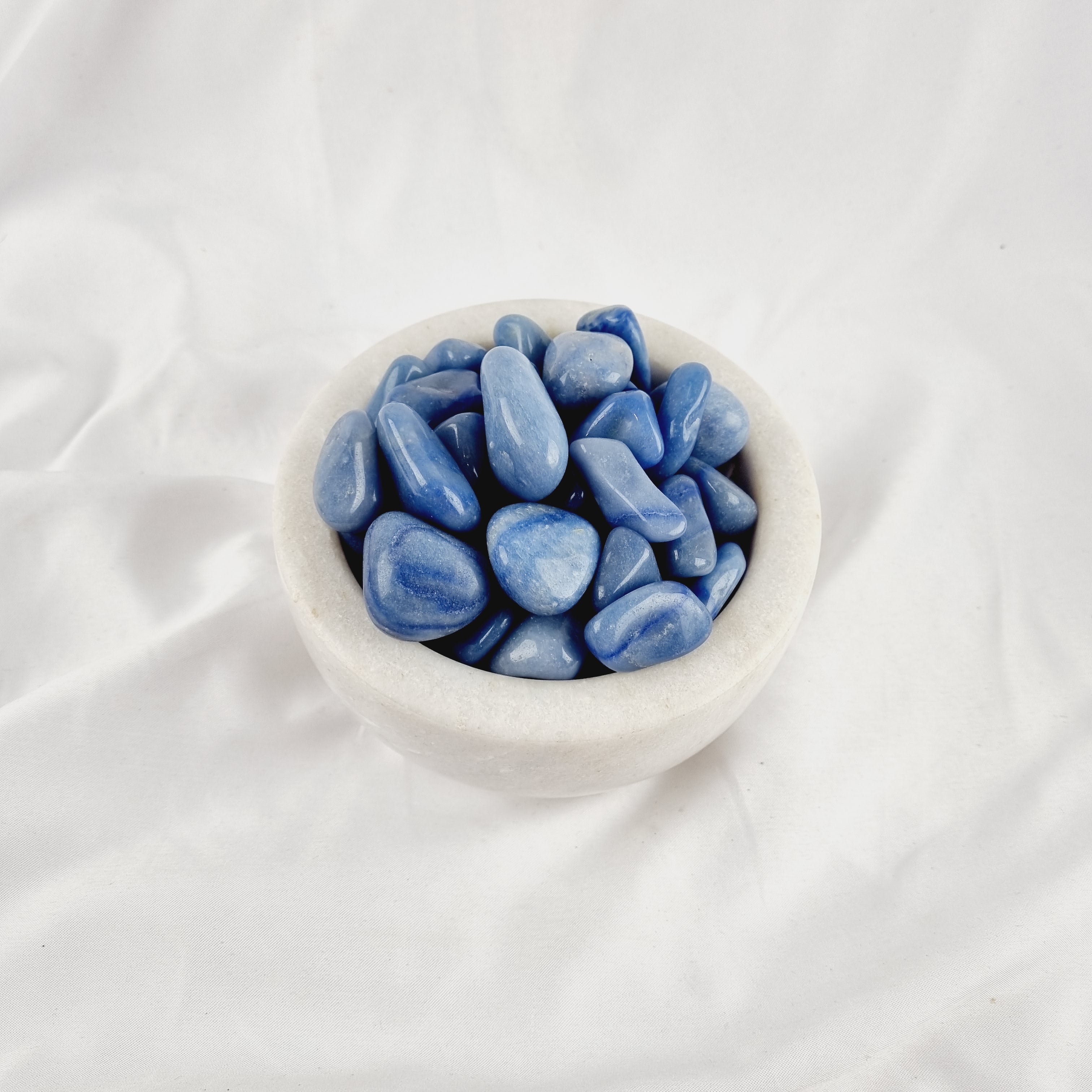 Blue Aventurine Tumbled Stones – Pure Lightness